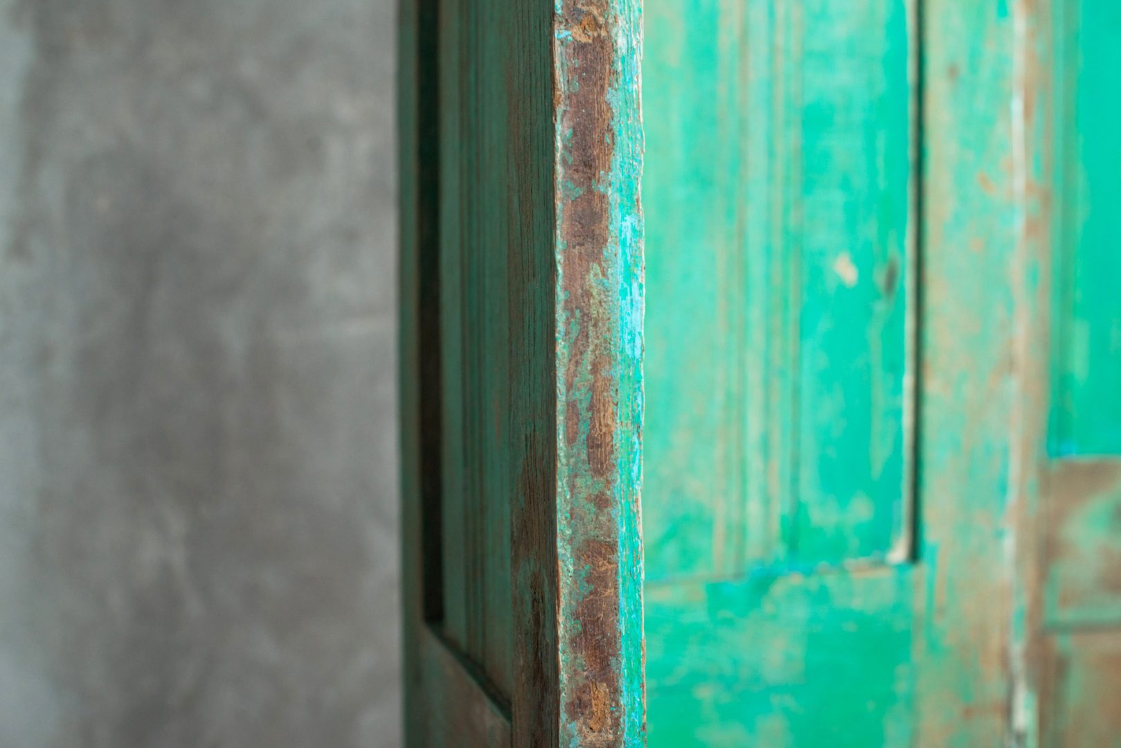 Biombo verde decapado – Tienda Himalaya